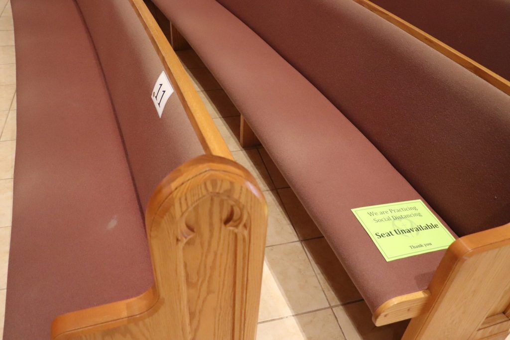 First phase of reopening Churches implemented - Diocese of Venice