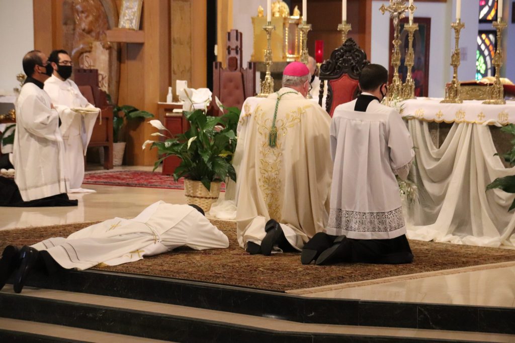 Priest Ordination celebrated in midst of Pandemic - Diocese of Venice