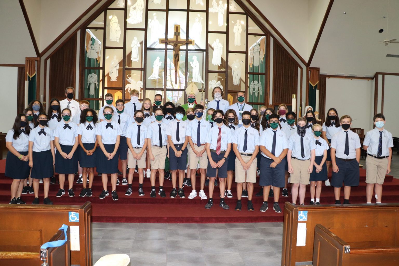 Bishop encourages students in Cape Coral to pray - Diocese of Venice