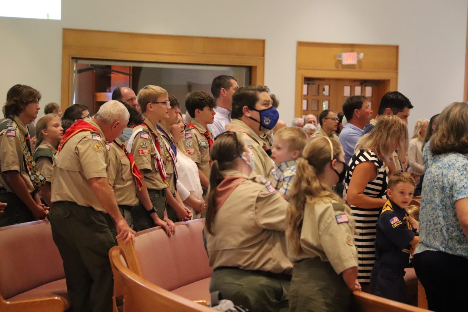 Scouting religious awards presented - Diocese of Venice