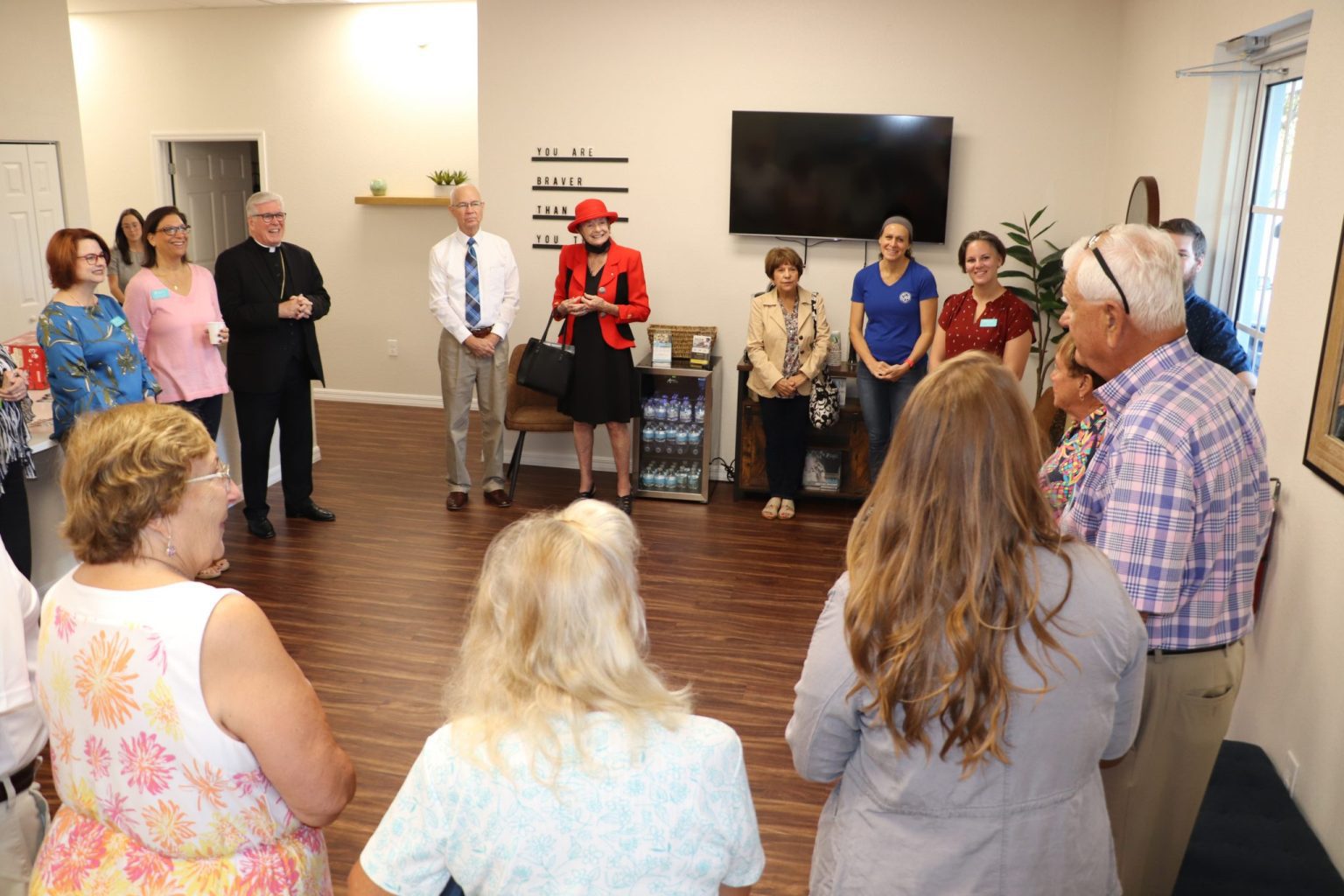 Pregnancy Solutions celebrates new location - Diocese of Venice