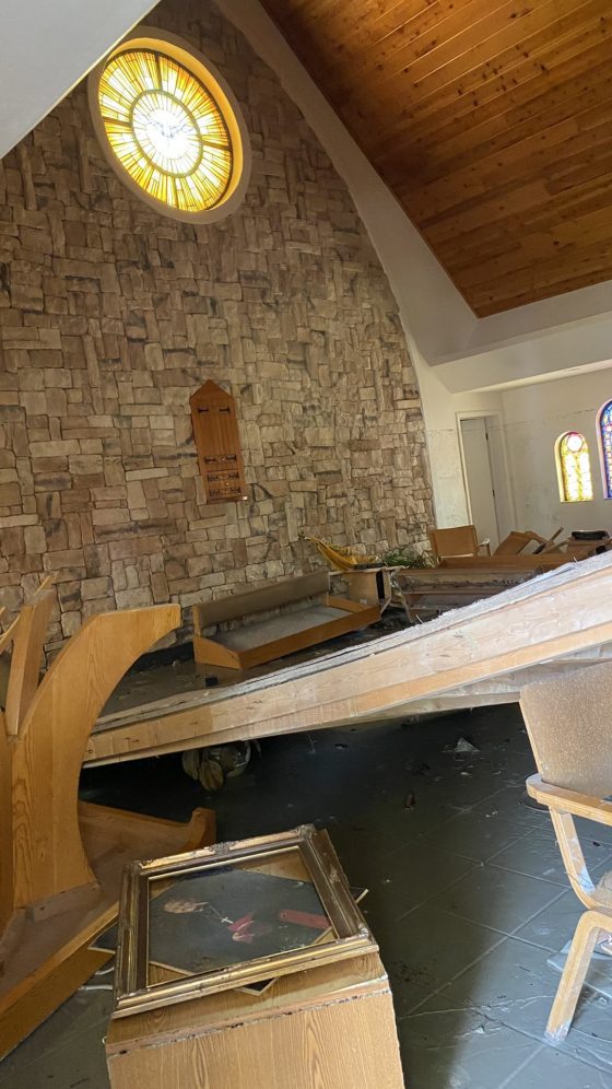 Ascension Parish and monastery clean-up begins - Diocese of Venice