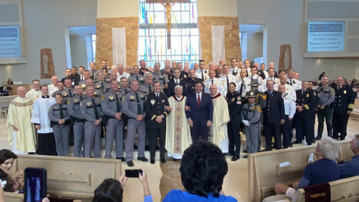 Blue Mass honors sacrifice of First Responders - Diocese of Venice
