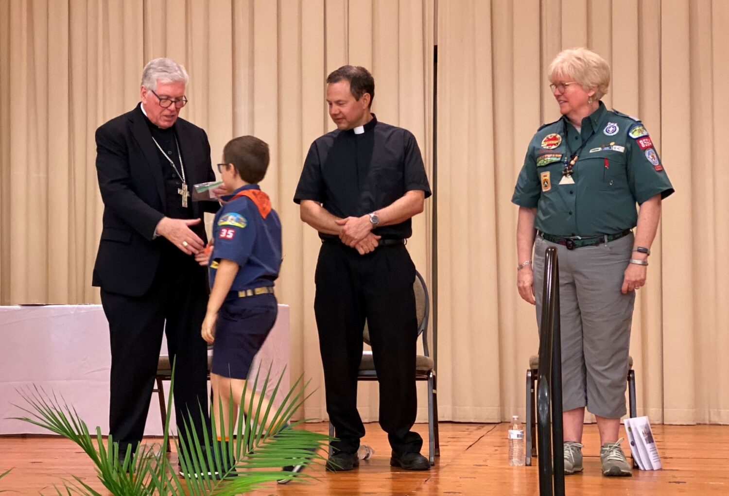 Scouting Awards presented - Diocese given top honors - Diocese of Venice
