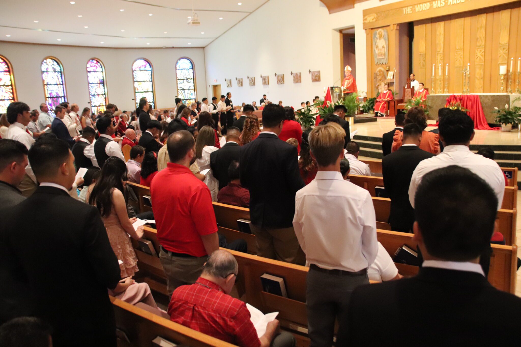 Church celebrates Pentecost - Commemorates descent of Holy Spirit upon ...