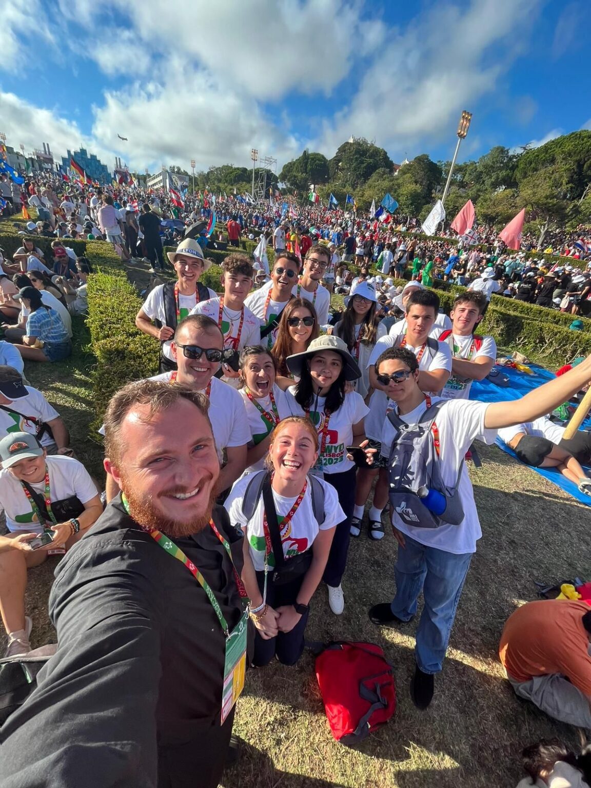 Excited Diocesan pilgrims take on World Youth Day - Diocese of Venice