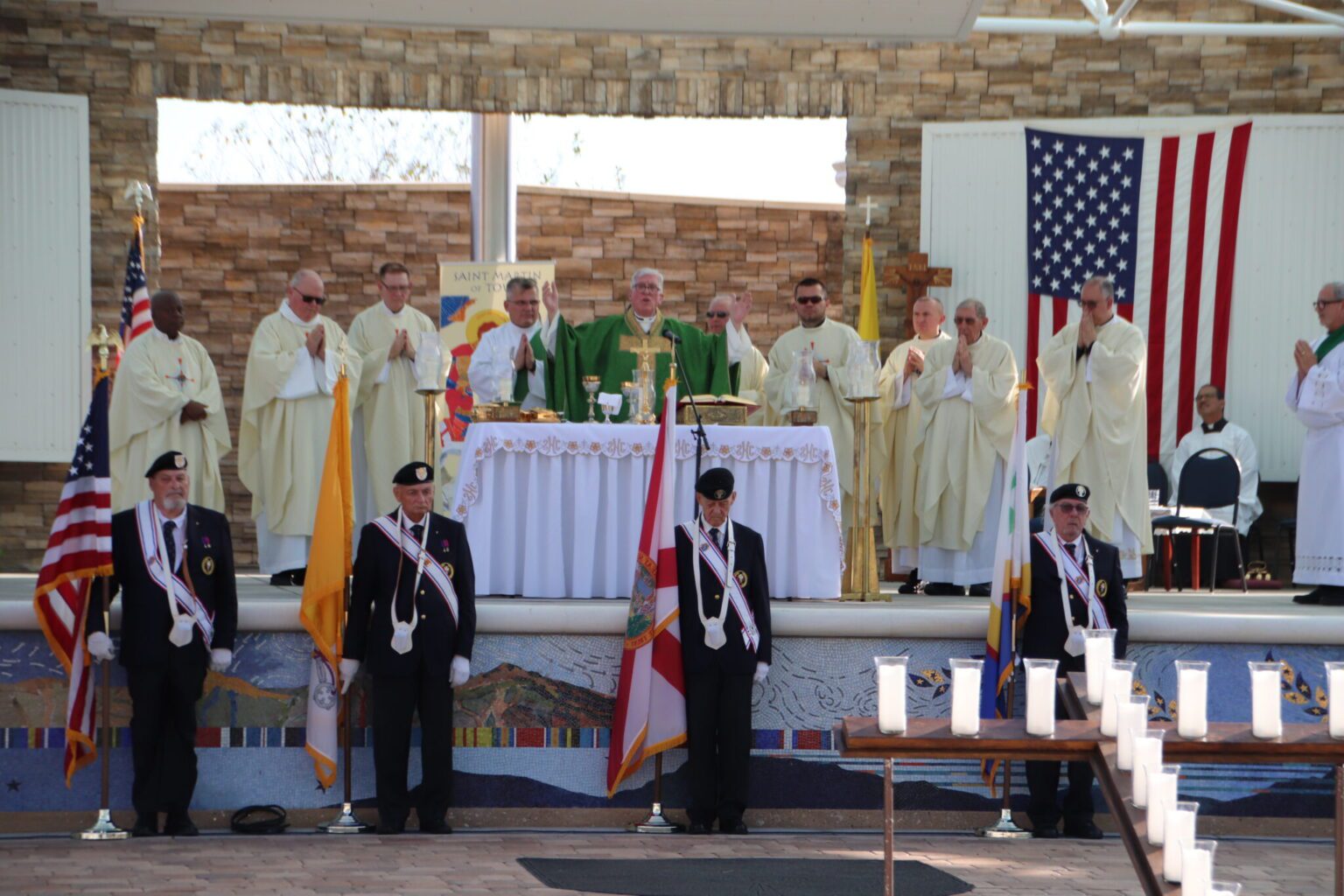 Veterans Day Catholic Mass honors military service and sacrifice ...