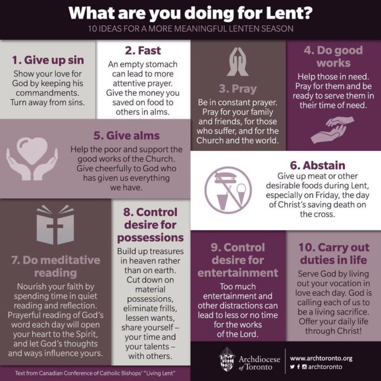 Lent – a time of spiritual renewal - Diocese of Venice