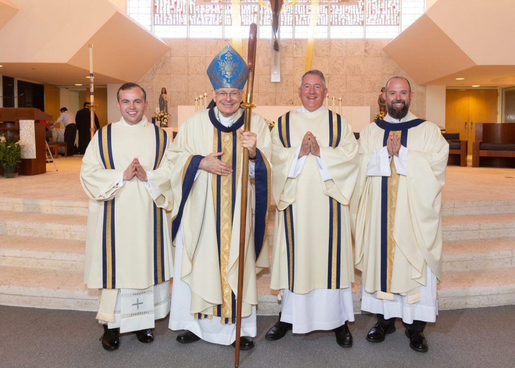 Two seminarians ordained to Transitional Diaconate - Diocese of Venice