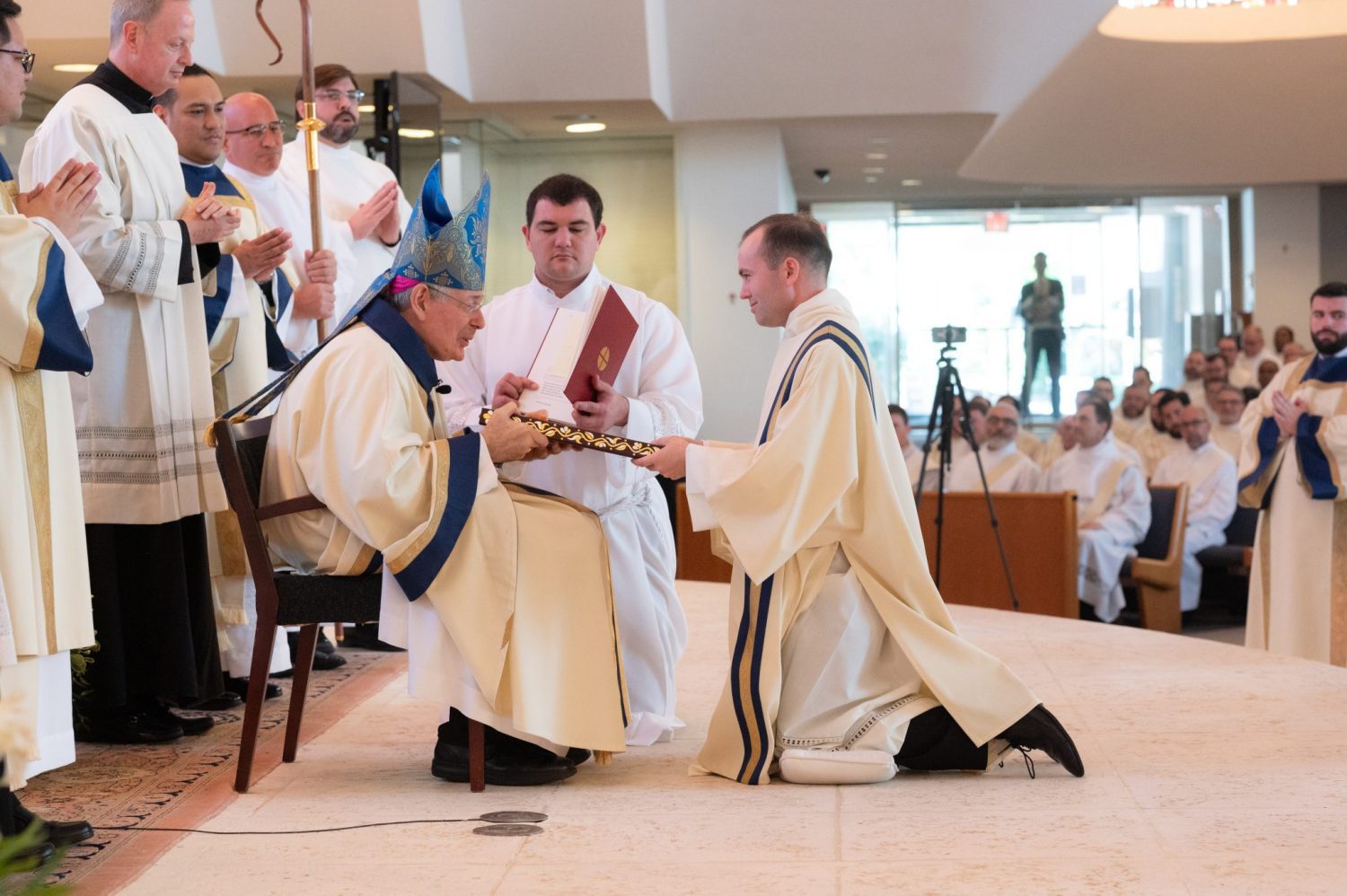 Two seminarians ordained to Transitional Diaconate - Diocese of Venice