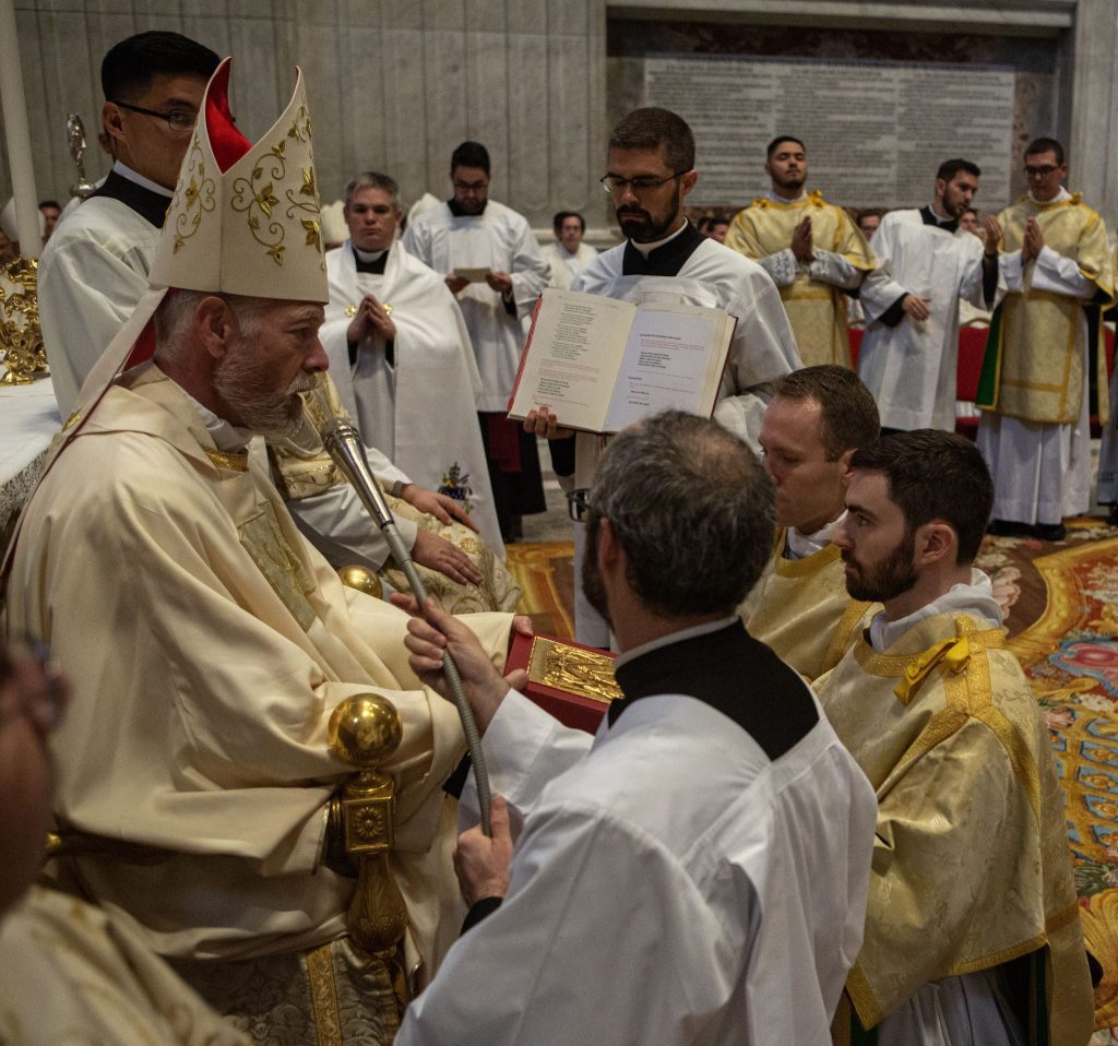 Diocese Seminarian ordained as Transitional Deacon in Vatican - Diocese ...