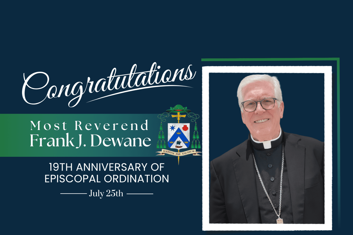 Bishop's Anniversary 2025 -banner NEW (1) - Diocese of Venice