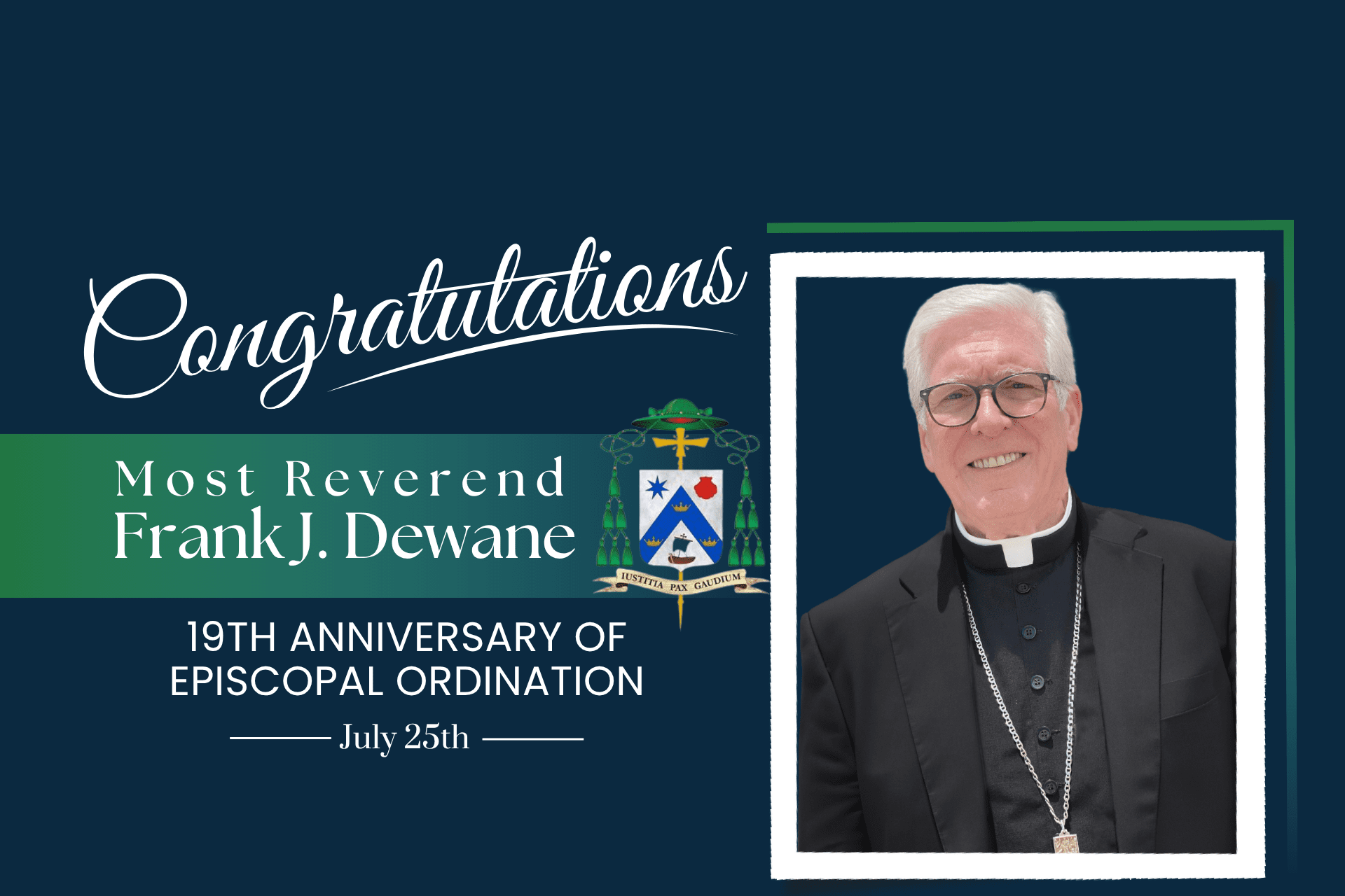 Bishop's Anniversary 2025 -banner NEW (1) - Diocese of Venice