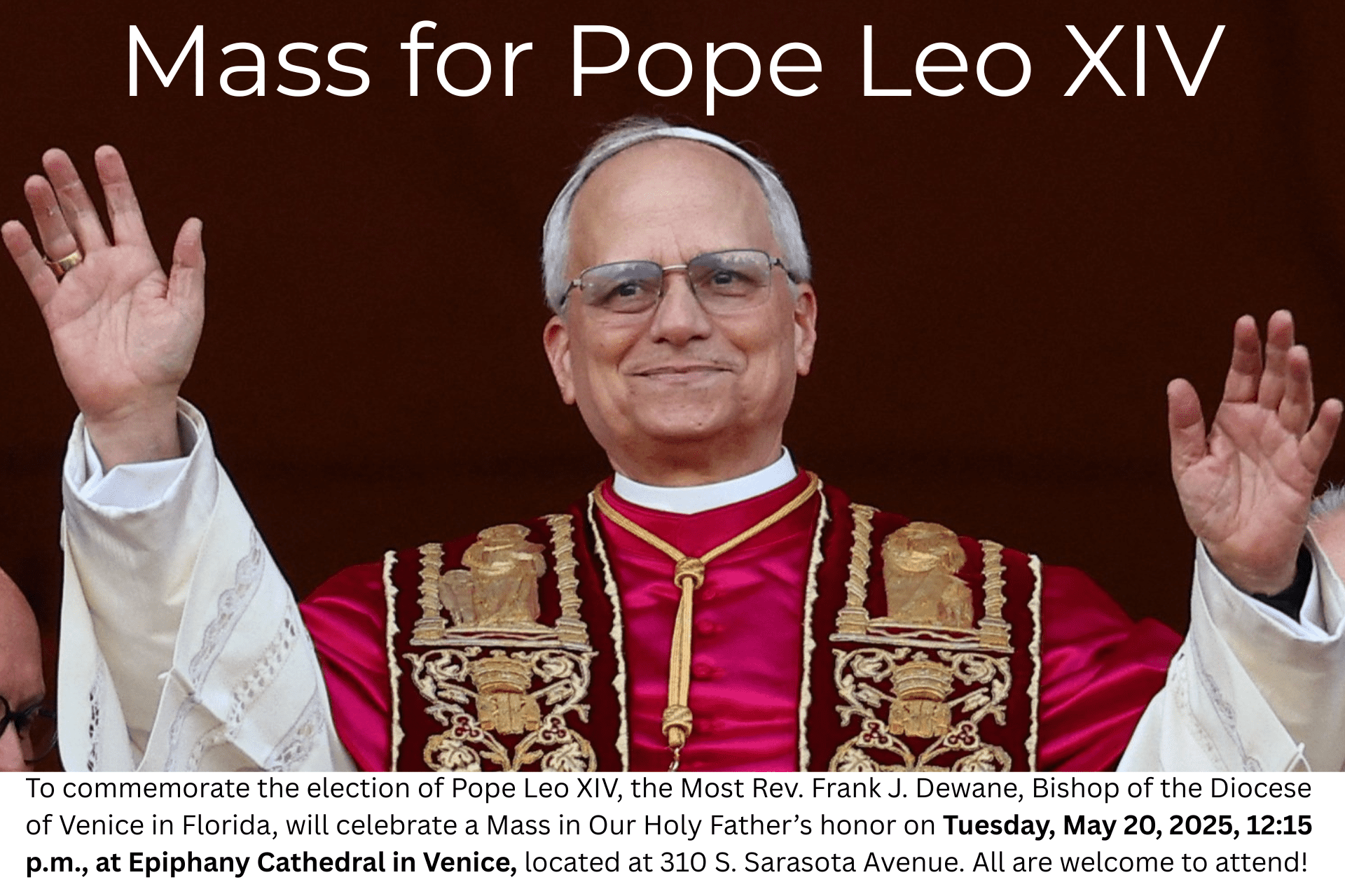 Mass-for-Pope-Leo-XIV - Diocese of Venice