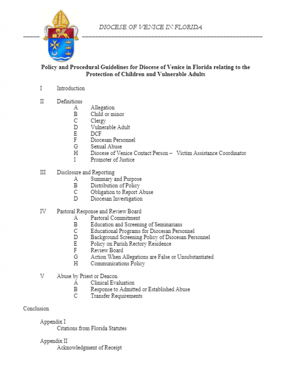 Policy and Procedural Guidelines for Protection of Children and ...